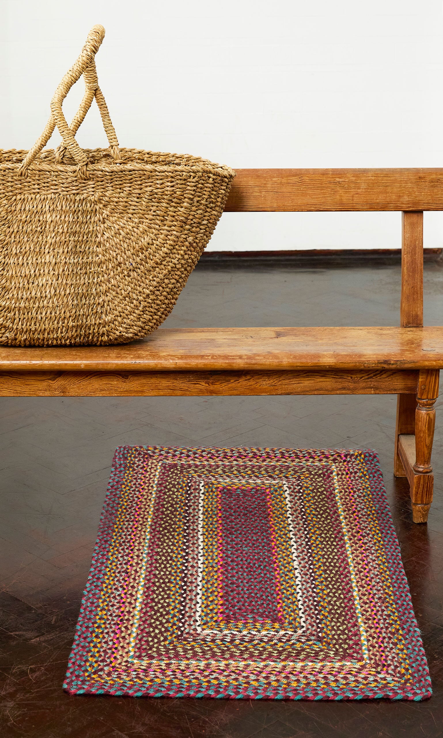 Rectangular Berry Rug - Plümo Ltd