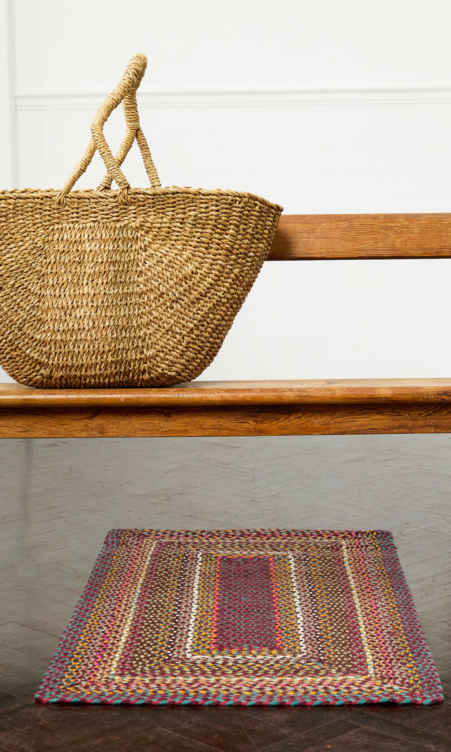 Rectangular Berry Rug - Plümo Ltd