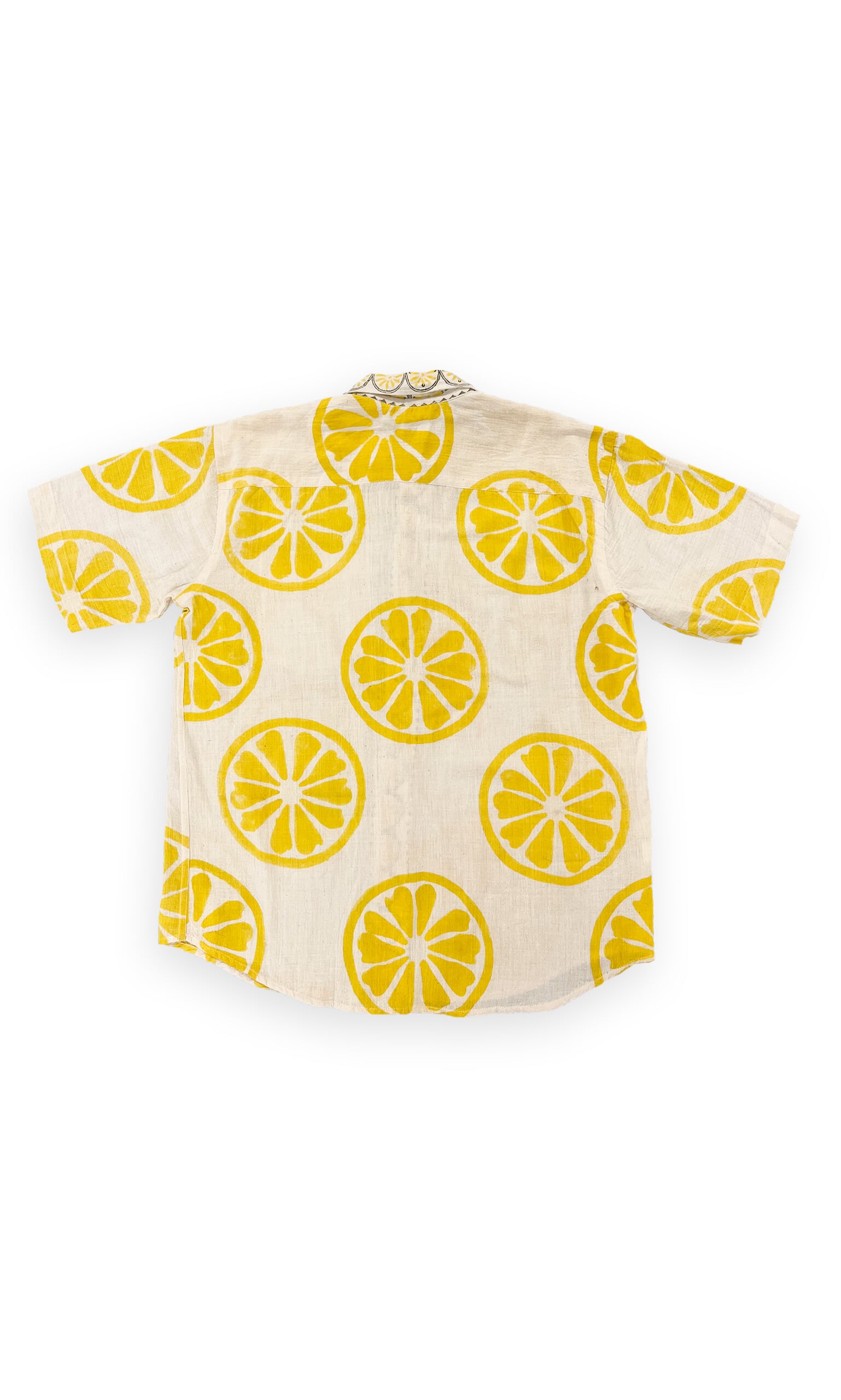 Lemon Cotton Shirt - Plümo Ltd