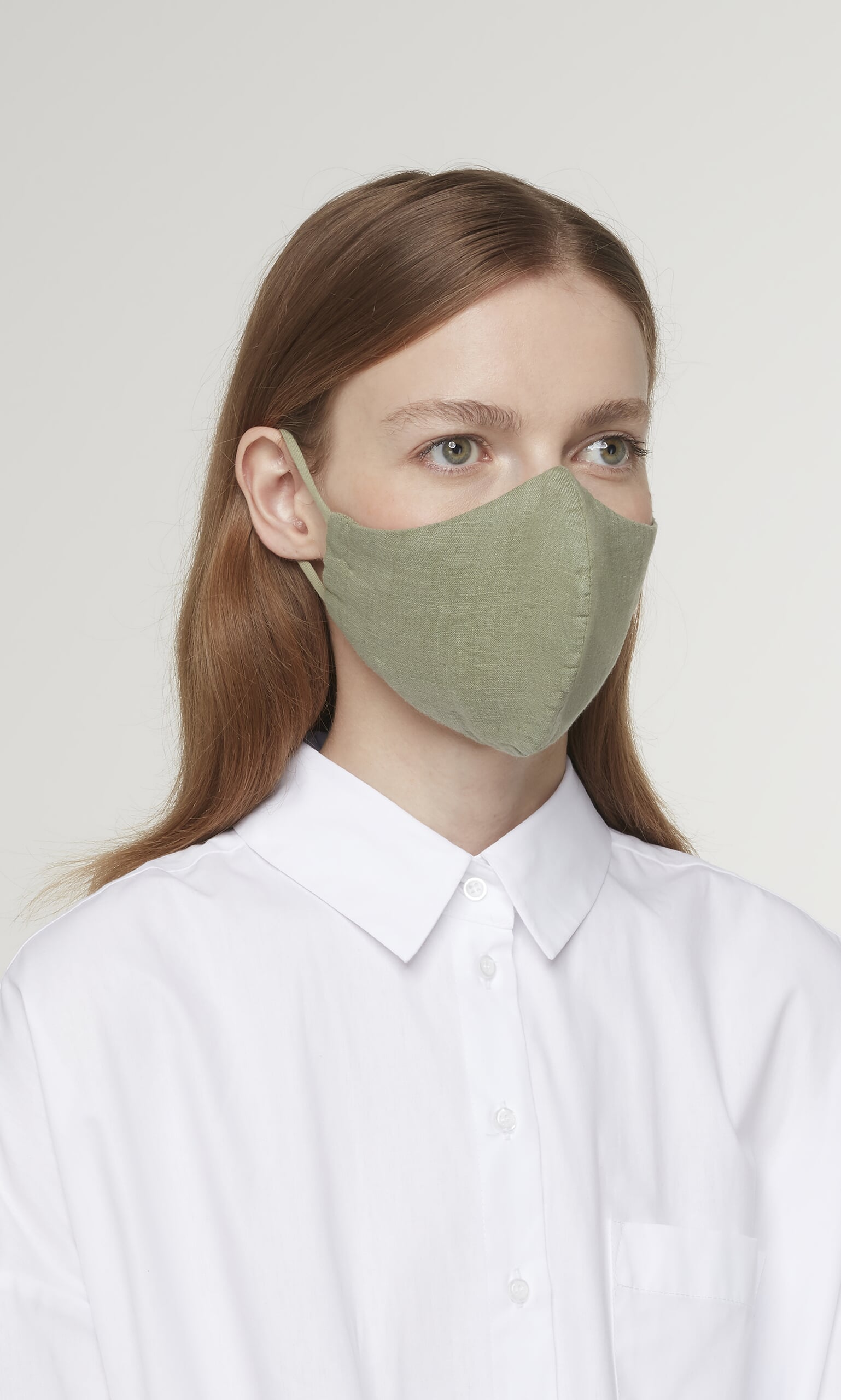 Organic linen TEEN mask – Marine - Plümo Ltd